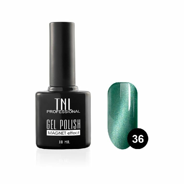 Гель-лак TNL Professional - кошачий глаз № 36 - фисташковый (10 мл.)