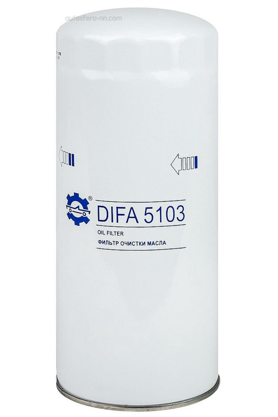 DIFA DIFA5103 Фильтр масляный ЯМЗ-236 грубой очистки (резьбовой) (DIFA)