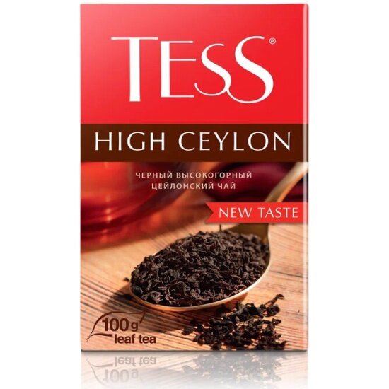Чай Tess High Ceylon черный листовой, 100 г