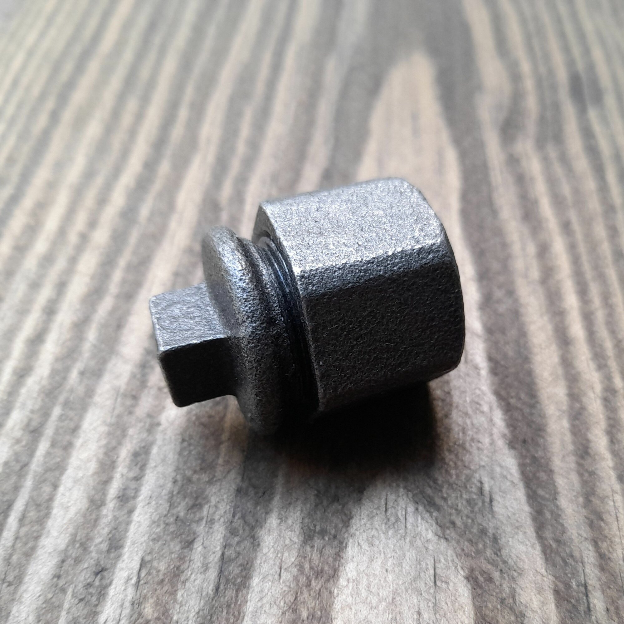 Ручка-кнопка мебельная лофт, 2шт