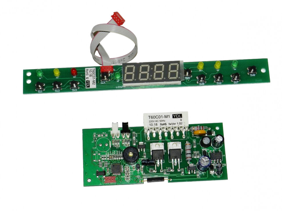 908081410205 + 908081410206 - Модуль управления T60C01-M1 + Модуль индикации T60C01-M2 Атлант