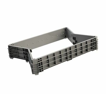 Паллетный борт складной 1200x1000x200 серый