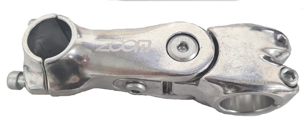 ZOOM Вынос руля ZOOM TDS-D331-8 серебристый