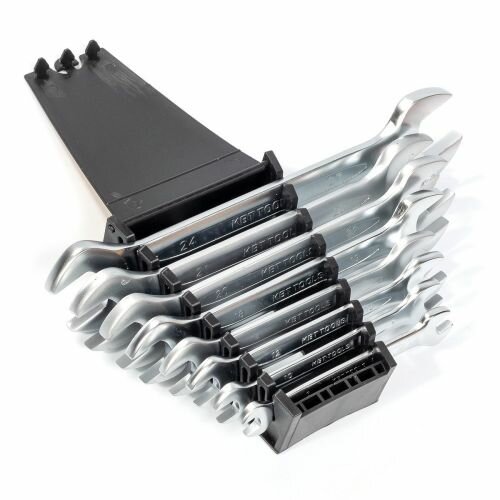 Набор рожковых гаечных ключей Квт НКР-8 (8-27)