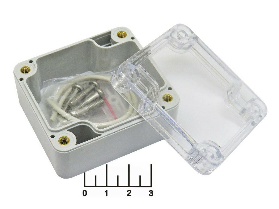 Корпус BOX 52*50*35 G362MF серый