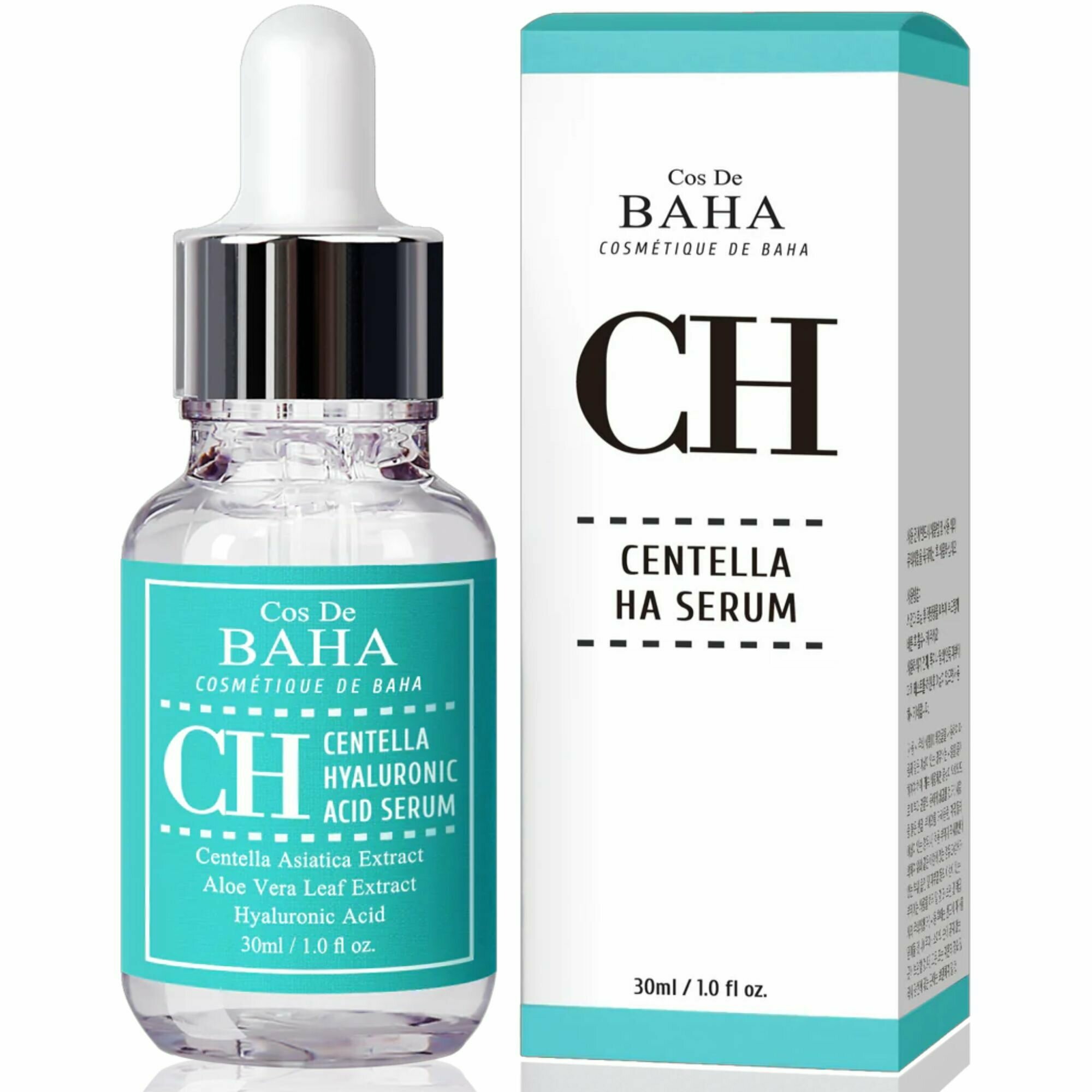 Сыворотка восстанавливающая для лица с центеллой азиатской - Cos De BAHA \Centela HA serum (CH), 30ml