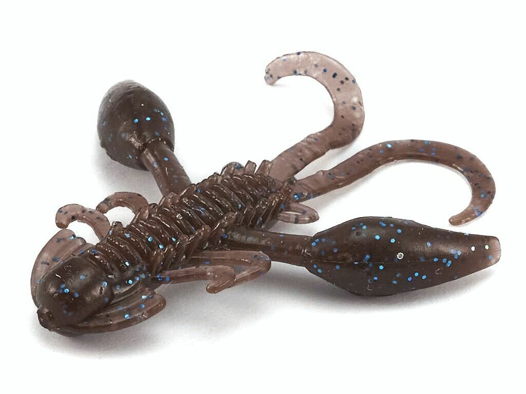 Твистеры съедобные искусственные Lucky John Pro Series ROCK CRAW 2.8in (07.20)/S19 6шт.