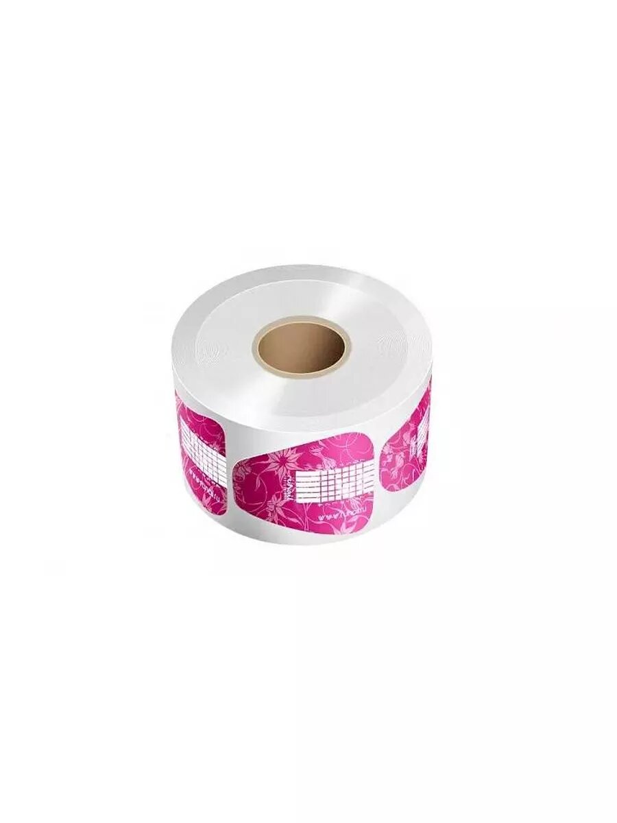 Одноразовые нижние формы Runail №0794 (широкие, розовые), 500 шт