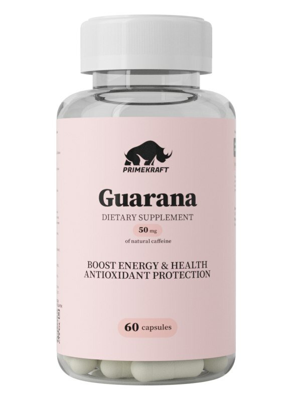 Гуарана PRIMEKRAFT Guarana 60 капсул