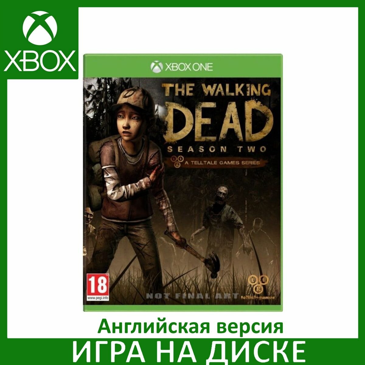 Игра The Walking Dead (Ходячие мертвецы) Season 2 Xbox One Диск на Xbox One Английская версия
