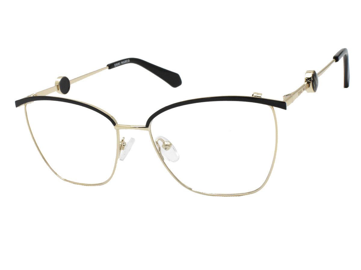 Оправа для очков Enni Marco IV 02-835 17 пол Женский форма оправы Кошачий глаз цвет оправы Золотой