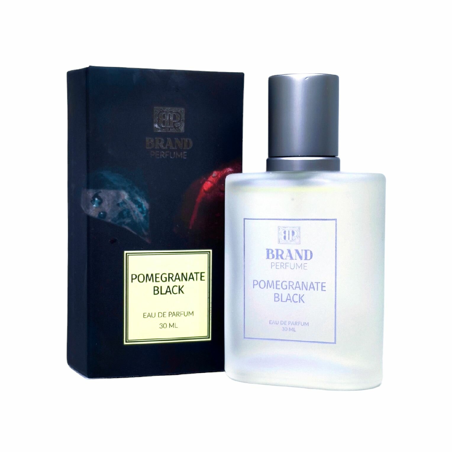 Парфюмерная вода Brand Perfume Pomegranate Black (30 мл), Унисекс, Фруктовые, Фужерные, с Гранатом