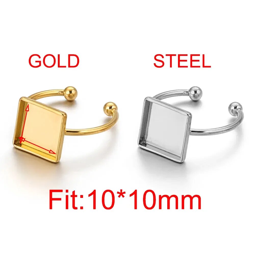 Кольцо-каретка Square 10mm, Steel