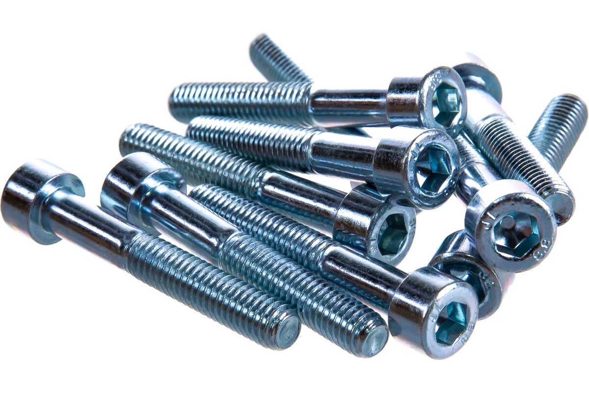 Болт, головка - внутренний 6-гранник din 912 8 х 20 (фасовка 10 шт.)