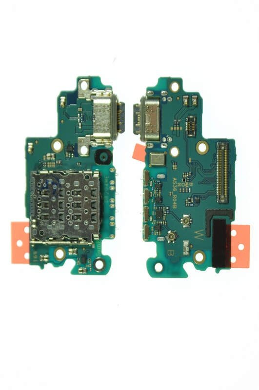Шлейф для Samsung SM-A536/A53+разъем зу+sim ORIG