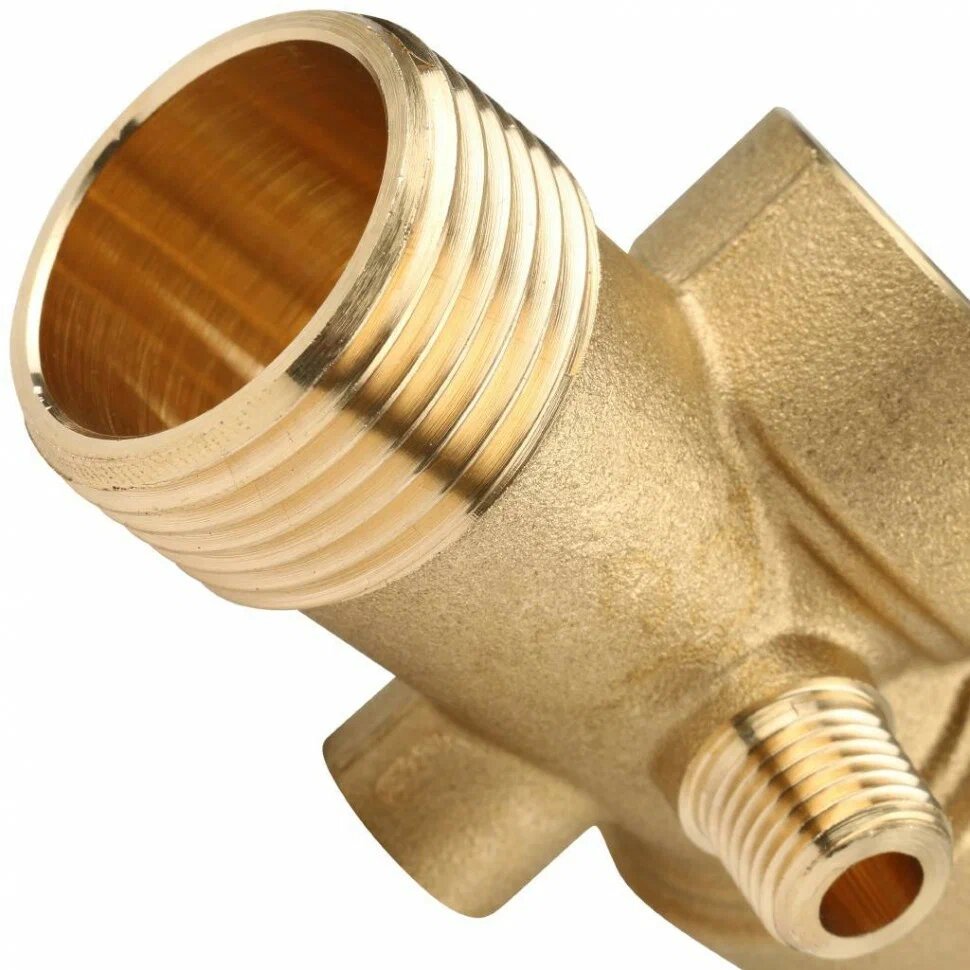 MVI Пятиходовой переходник для насосной станции 1" x 1" x 1" x 1/4" x 1/4" x 92 mm