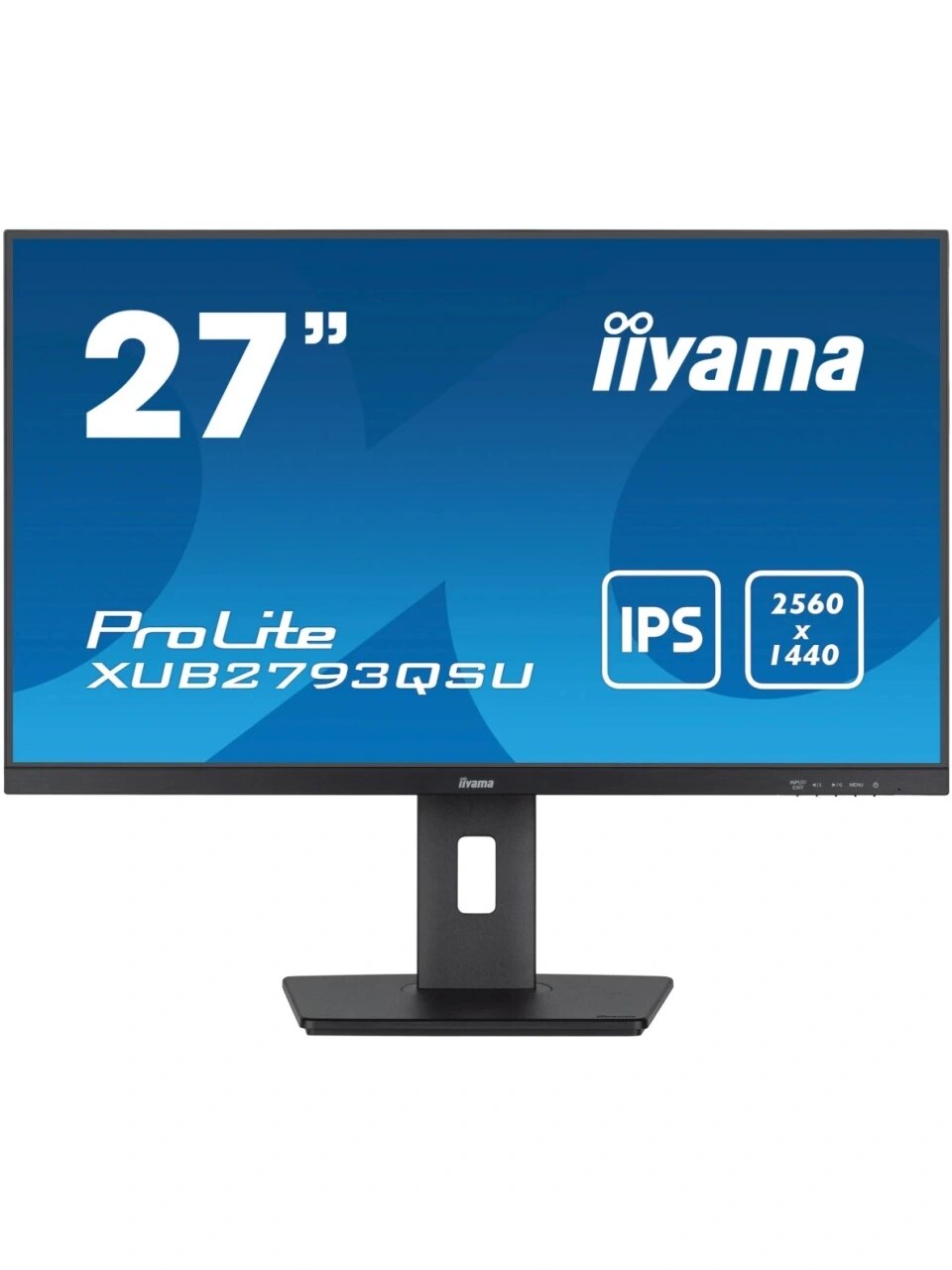 Монитор 27" Iiyama ProLite XUB2793QSU-B7, 2560х1440, 100 Гц, IPS, черный