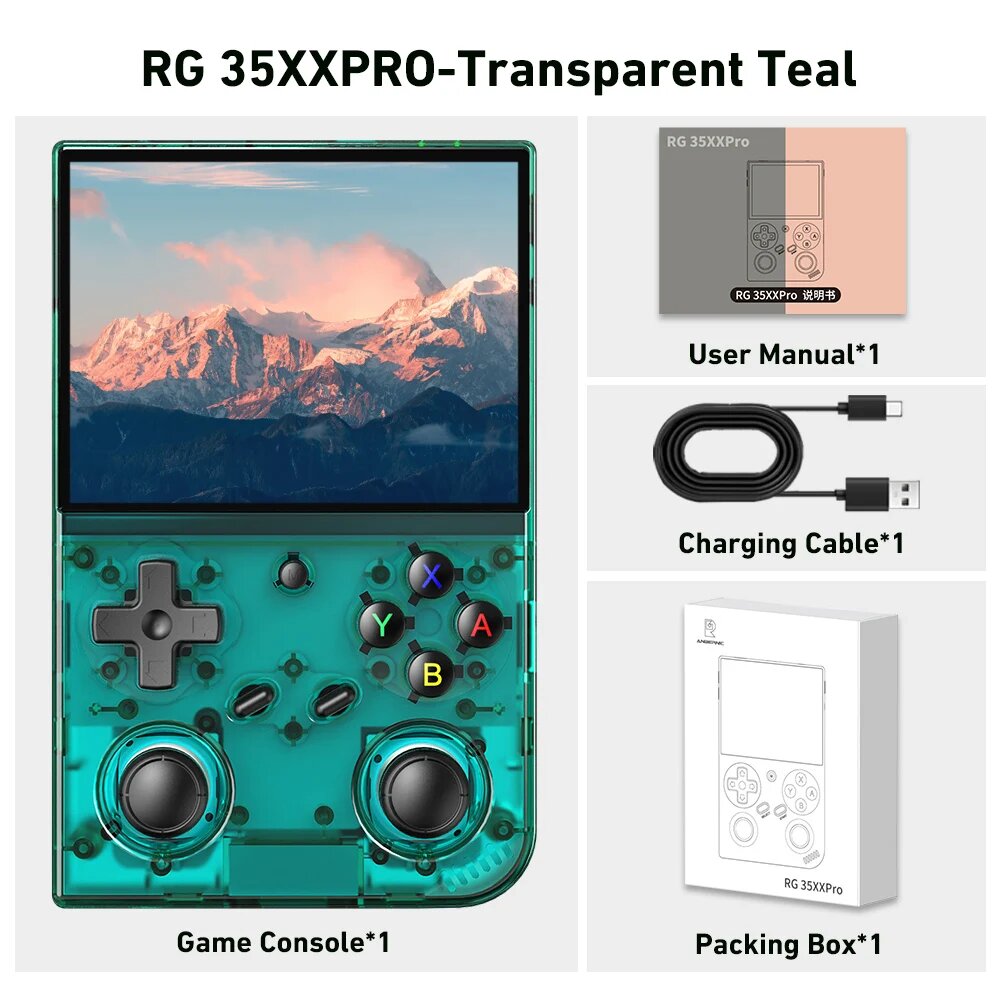Anbernic RG 35XXPRO портативная игровая консоль 64ГБ RG 35XXPRO-T