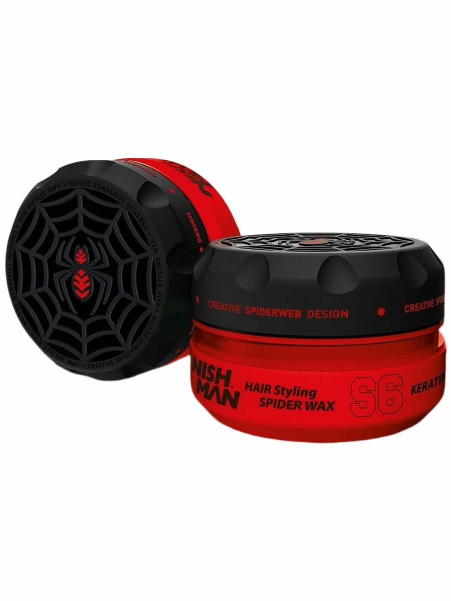 NISHMAN Воск-паутинка для волос сильная фиксация S6, 30 мл