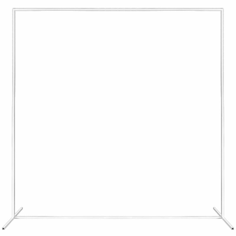 Арка для воздушных шаров Дон Баллон квадратная, металл, 2х2 м, белая