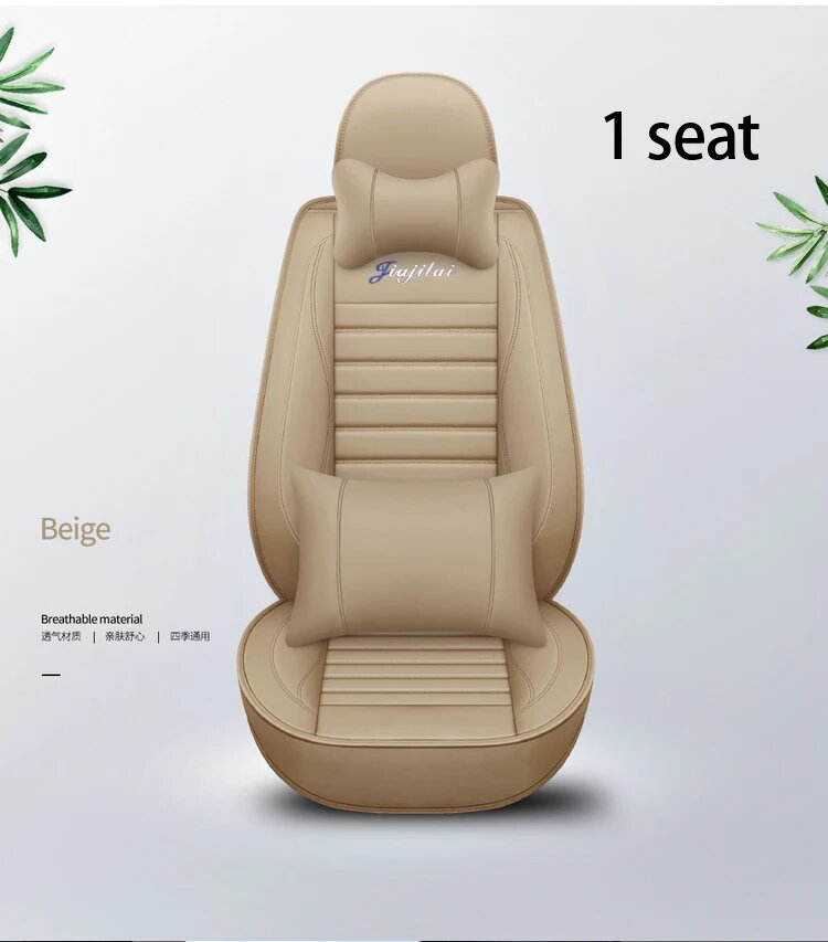 Универсальный кожаный чехол на автомобильное сиденье для Dodge Caliber Challenger автомобильный аксессуар интерьер чехлы на сиденья 차용용용용품 품, color 7