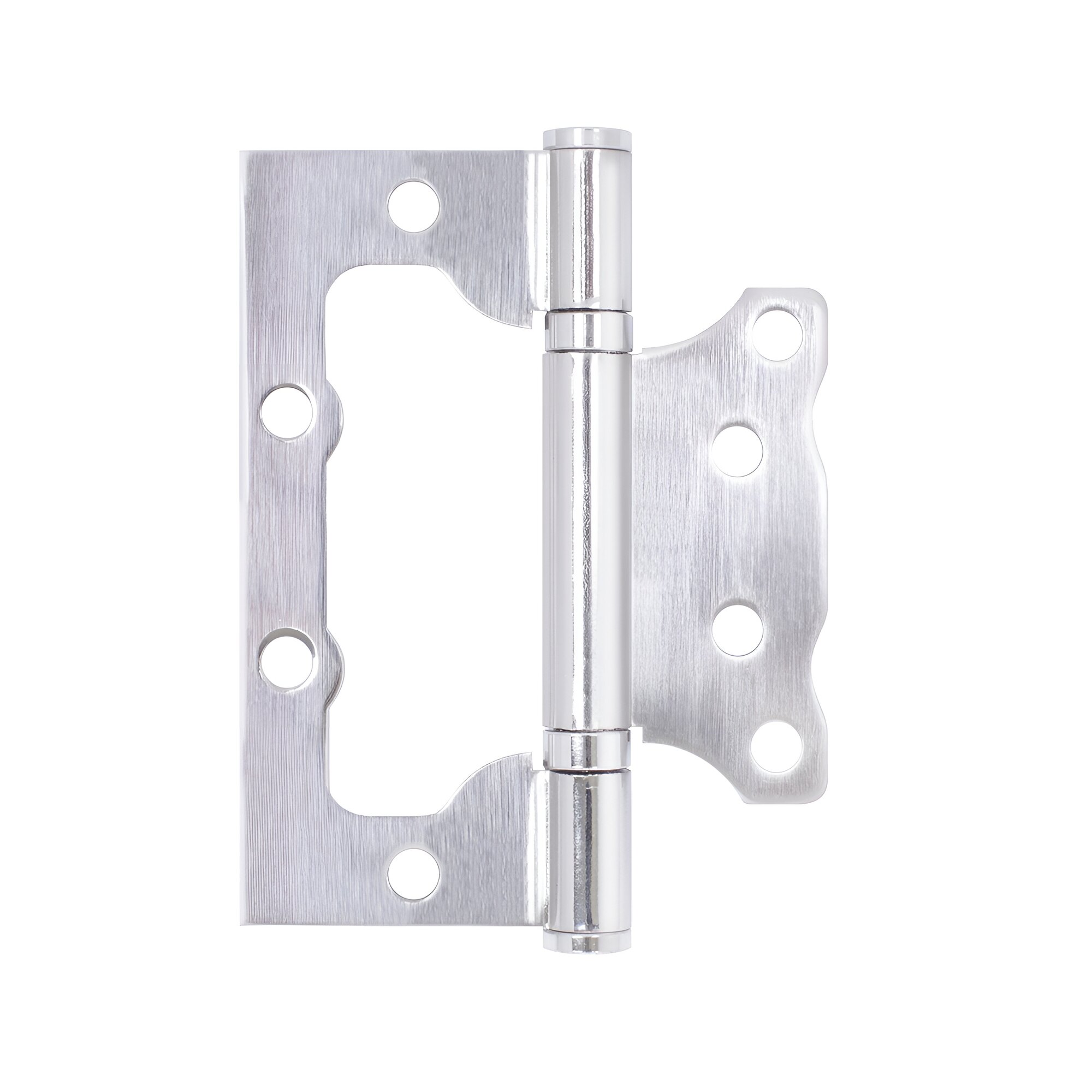 Петля накладная универсальная Стандарт 2BB SN, 100 x 75 x 2,5 мм, матовый никель