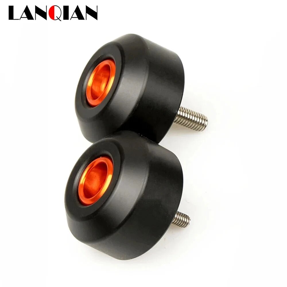 Для DUKE 125/200/250/390 RC 125/200/250/390 2012-2023 2024 мотоциклетная передняя и задняя вилка, защита от столкновений, слайдер рамы колеса front slider 6mm8mm