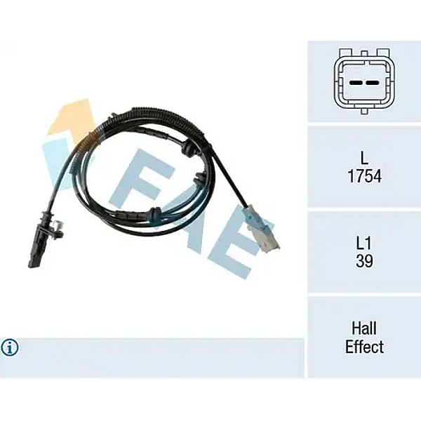 FAE 78517 датчик abs psa