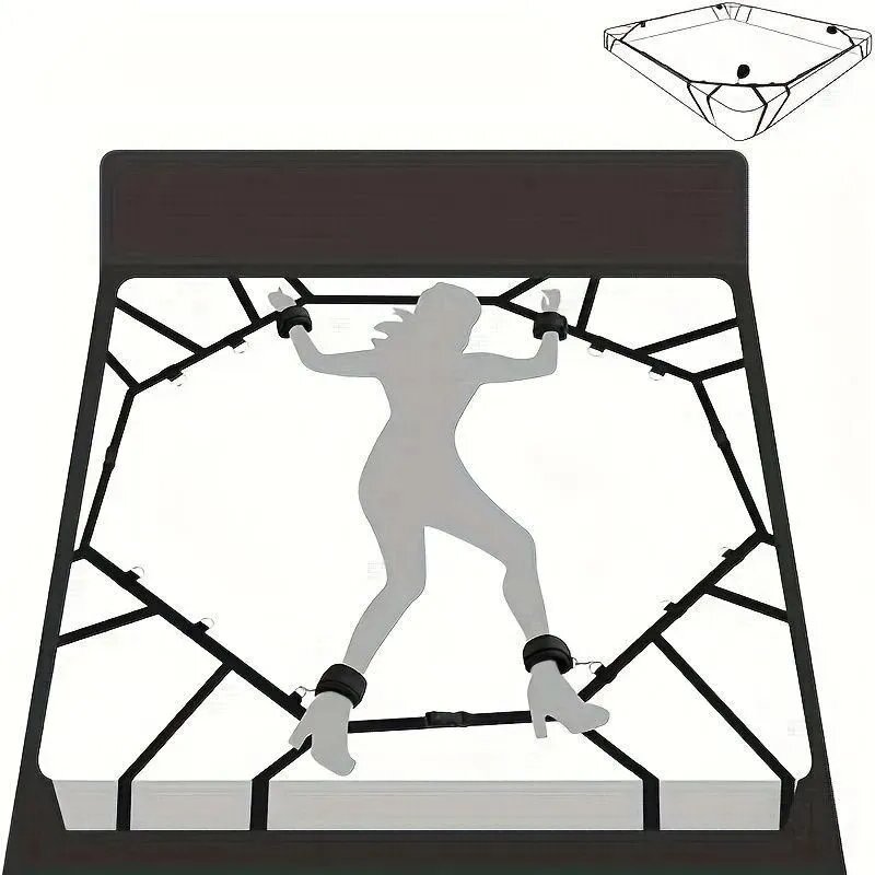 BDSM кровать секс бондаж комплект для пар