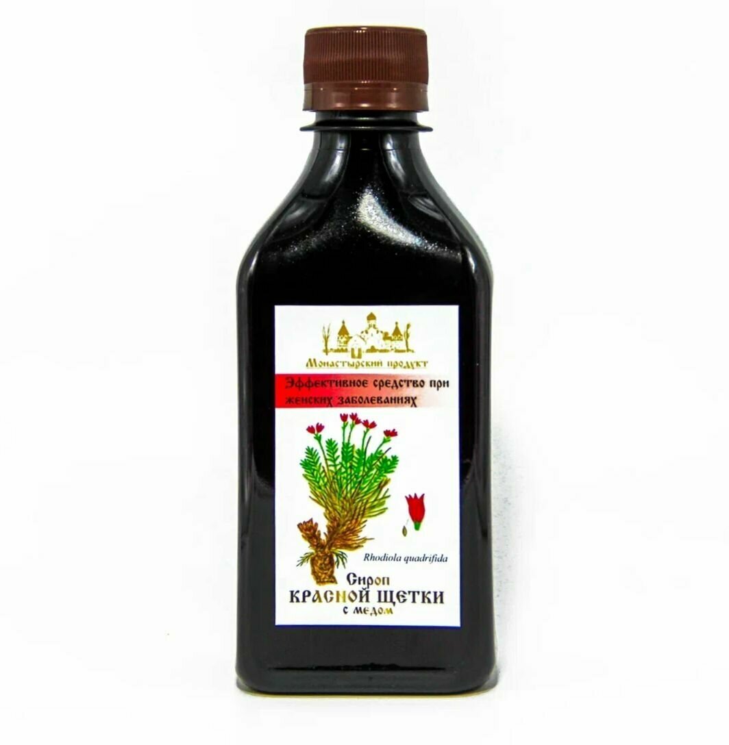 Сироп красной щетки на меду 250 мл.