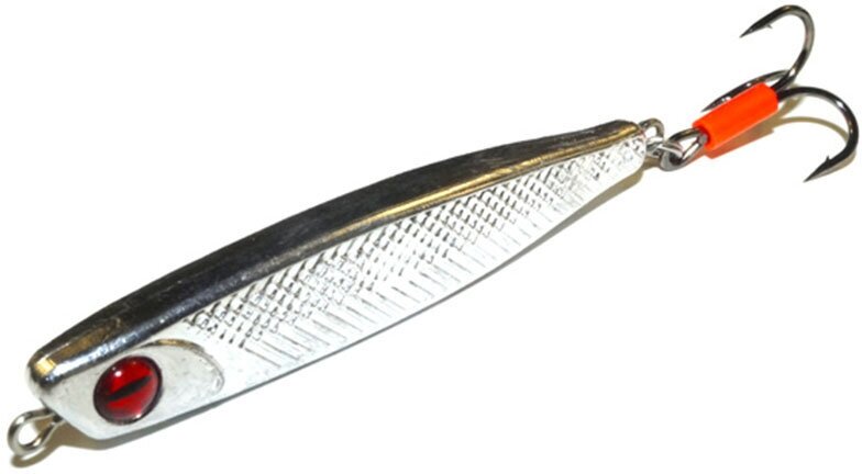 Пилькер "Рокки" 30г, L-6,6см (бинар. сплав серебра, цв.00)