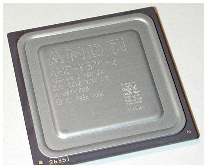 Процессор AMD-K6-2/450ADK Socket 7