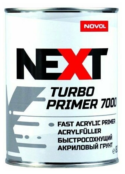 NEXT Turbo Primer 7000 Грунт акриловый черный (0,8л+0,2л) /6/