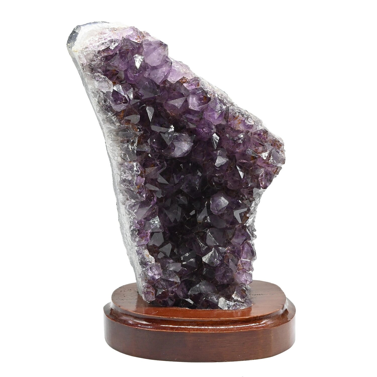 Друза аметистовая на подставке 93*71*150мм, 695г (E) .