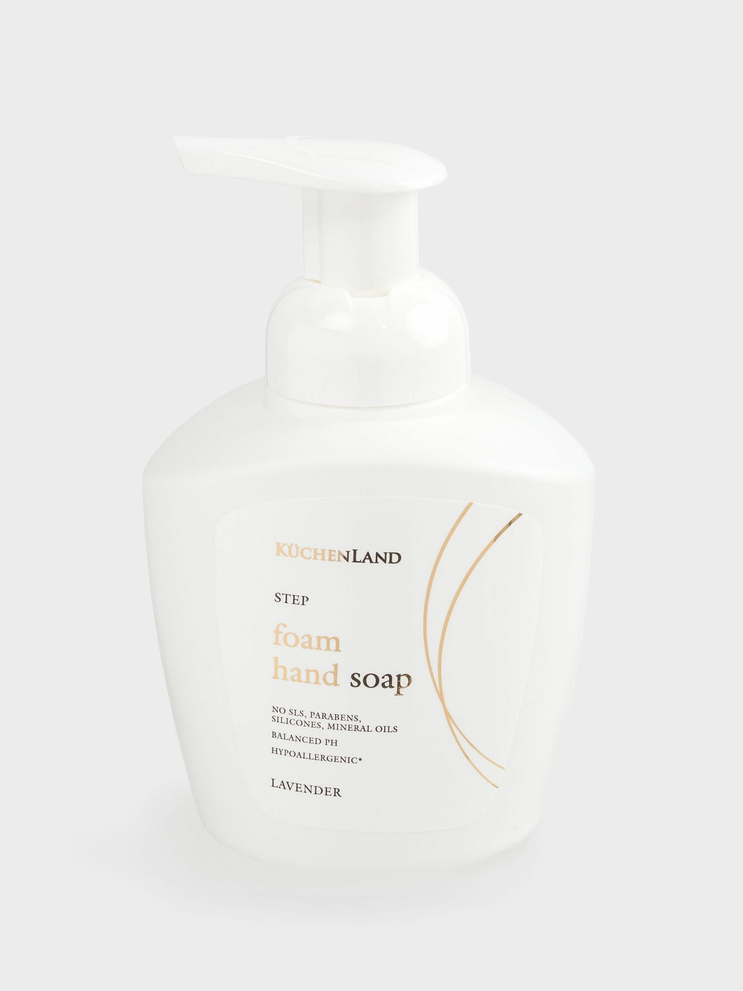 Мыло-пенка для рук, 400 мл, с дозатором, Лаванда, Step, Kuchenland