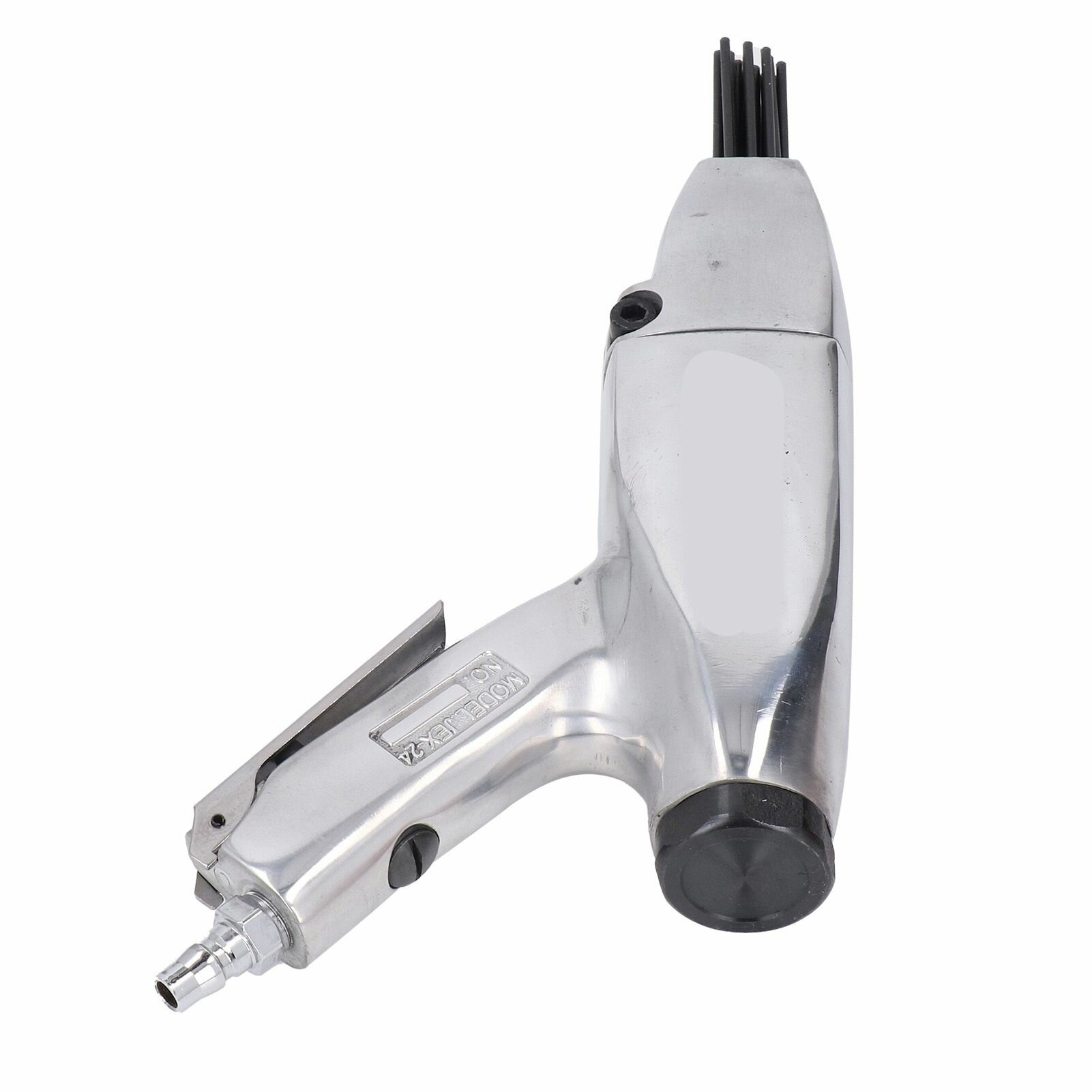 Пневматический ржавчиноуборщик 4000 об/мин с 23 иглами для удаления краски и шлака, компактный и портативный инструмент