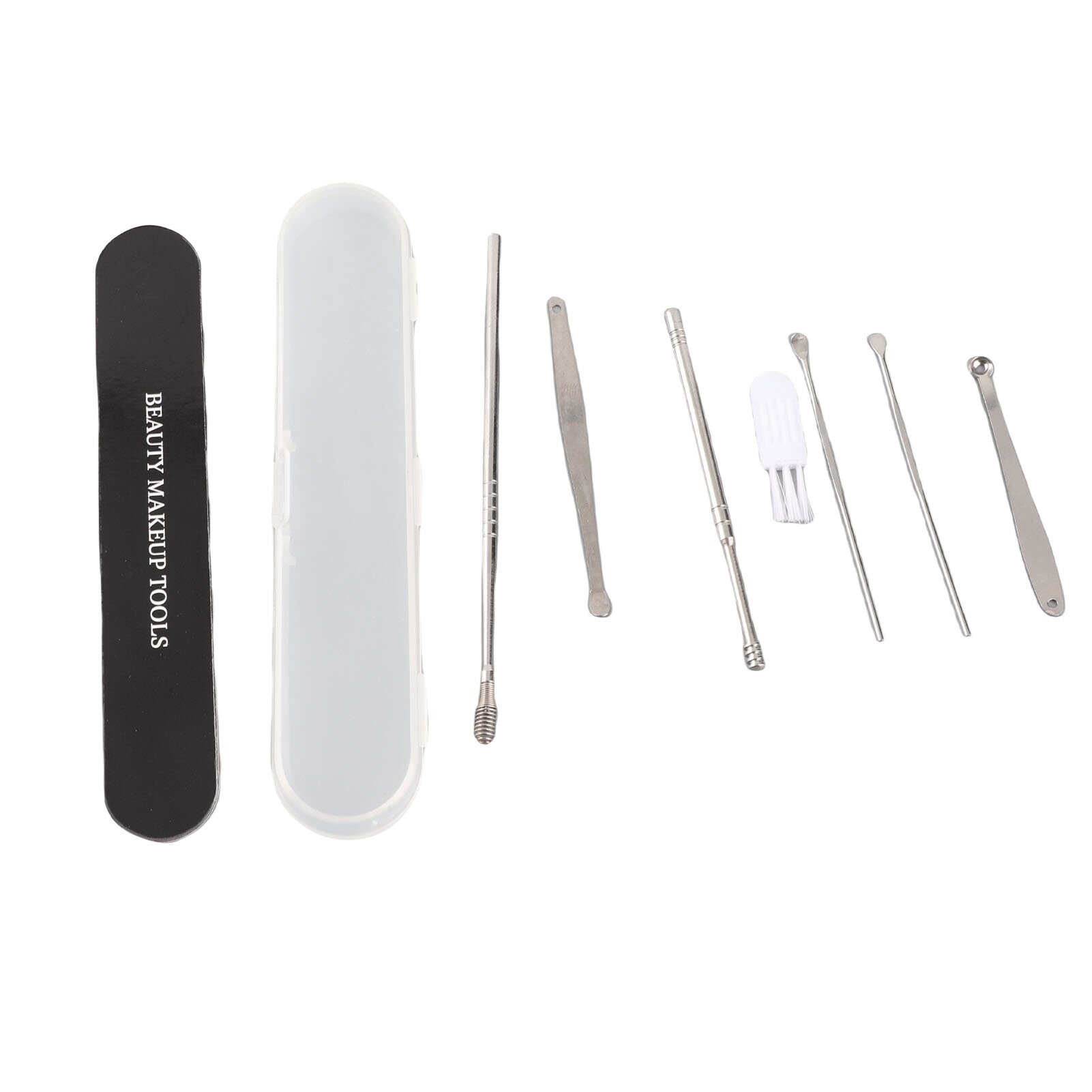 7шт, очищающий ухой, набор ушей из нержавеющей стали наушники