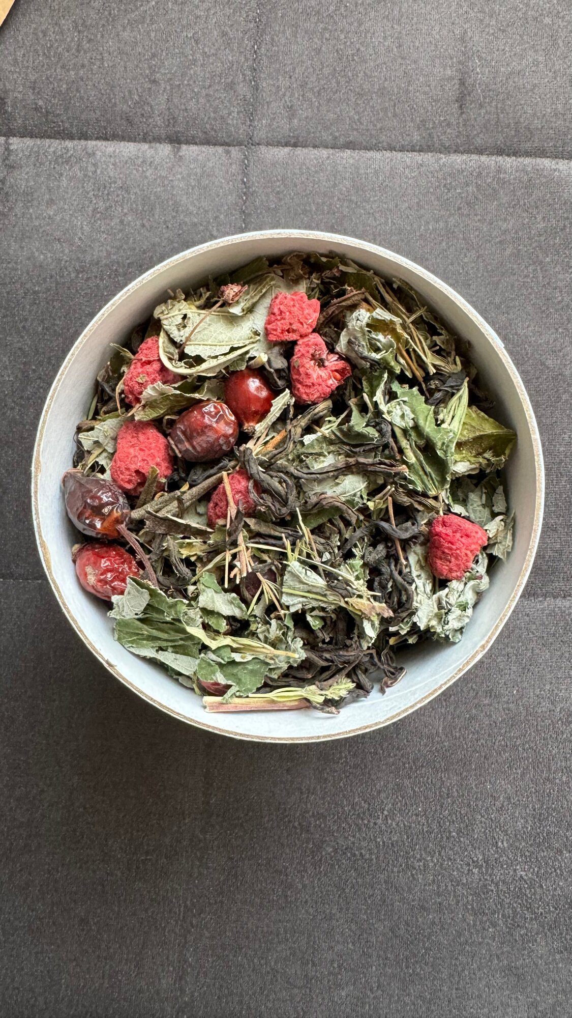 Настоящий травяной чай Донской травник "Малина саган дайля " 75г, Листовой рассыпной натуральный Малина