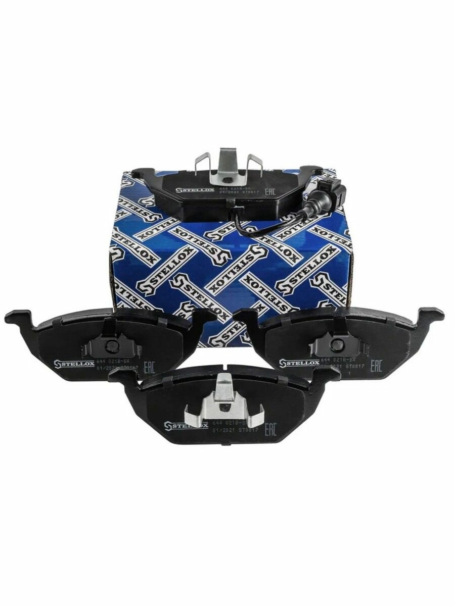 Колодки тормозные дисковые передние для а/м Audi, Seat, Skoda, Volkswagen, Stellox 644021BSX