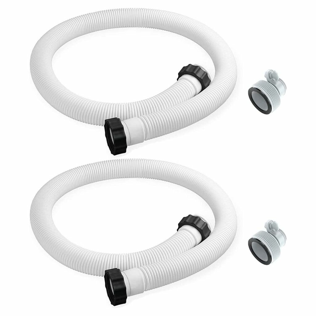 2 шт. для наземного бассейна длиной 59 дюймов Замените шланг для бассейна, аксессуары для фильтра и насоса, на 2 адаптера для системы соленой воды