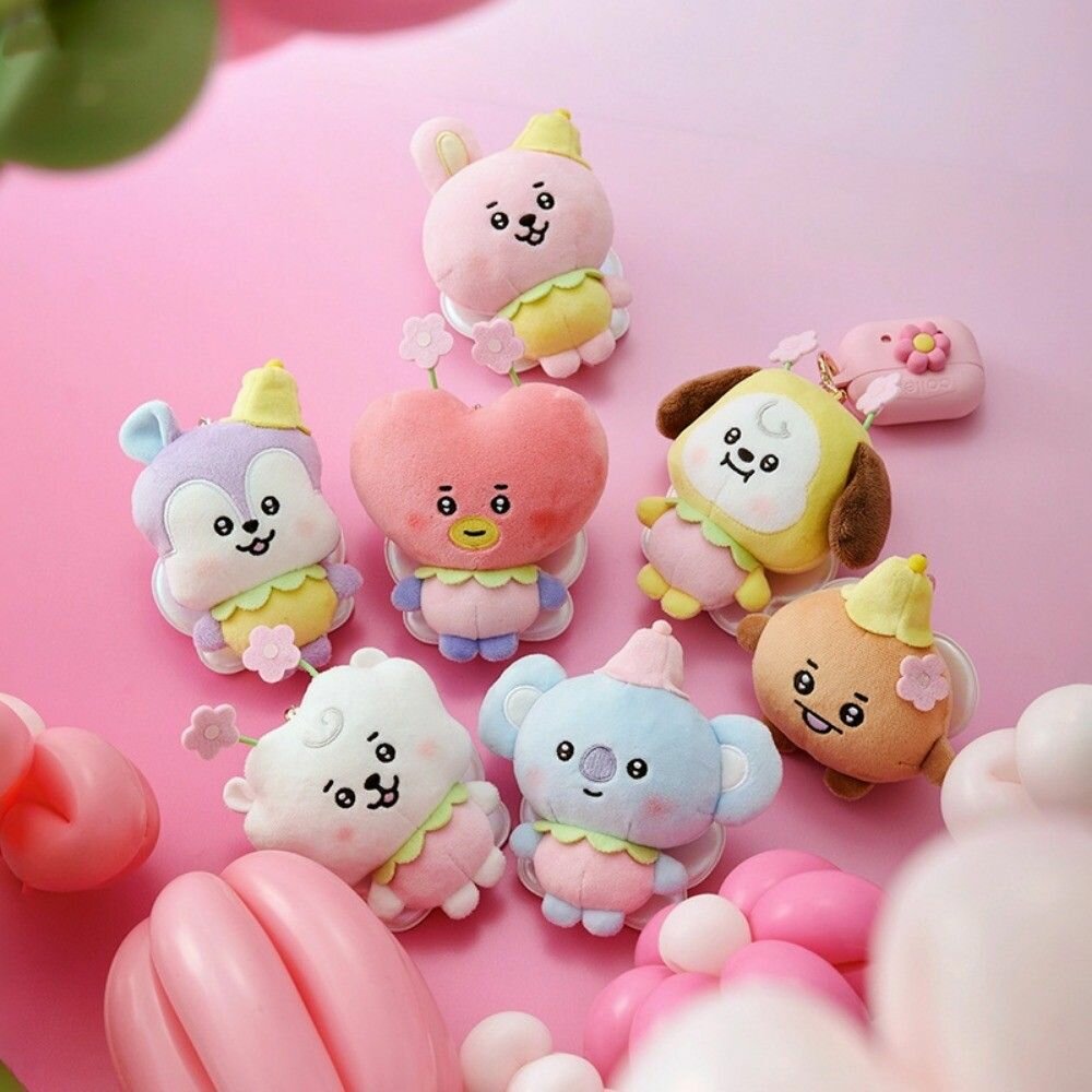 Брелок BTS BT21 плюшевая игрушка для фанатов