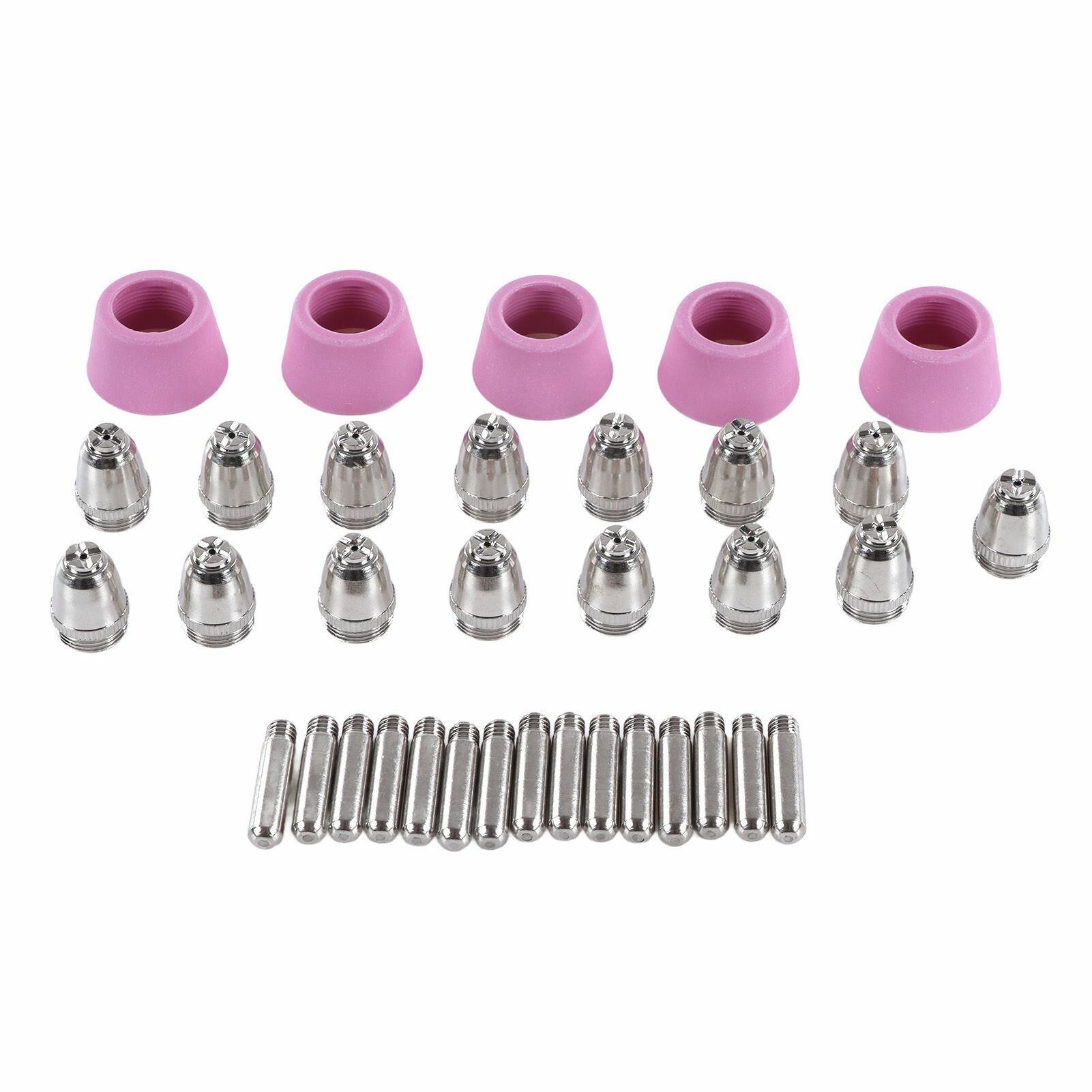 35 шт. комплект расходных материалов для плазменной резки, латунный комплект расходных материалов для плазменной резки для SG55 AG60