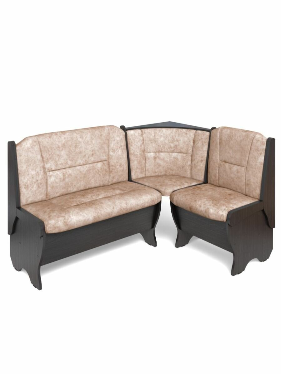 Кухонная скамья угловая Орхидея 148/108х53х84 см