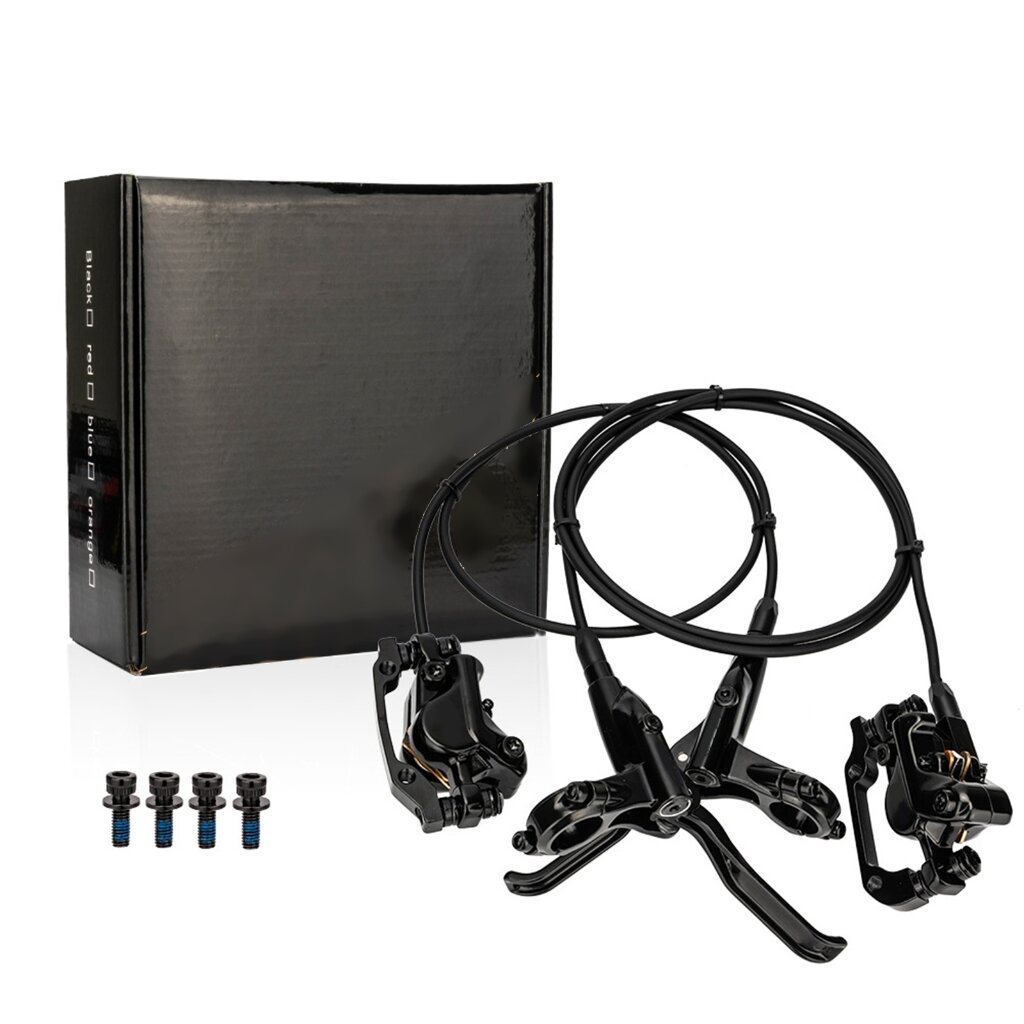 Гидравлический тормозной комплект из алюминиевых сплавов Долговечен, легкие Суппорты для повышения безопасности езды на велосипеде