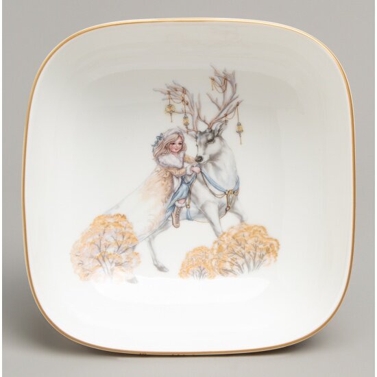 Салатник Lefard "снежная королева", 15*5,5 см.