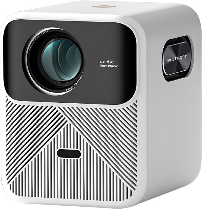Портативный проектор Wanbo "Mozart 1", белый, Wi-Fi, Full HD, LED, 2Gb, 32Gb