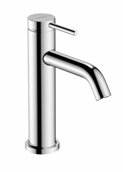 Смеситель для раковины Hansgrohe Tecturis S 110, однорычажный, со сливным гарнитуром, хром 73310000