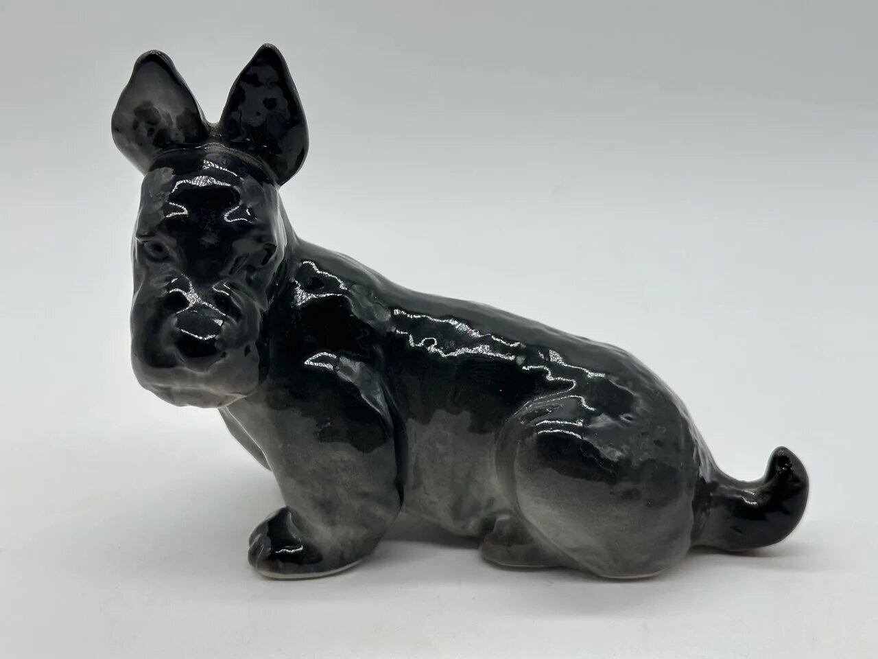 Статуэтка Собачка Лфз фарфор Ссср 70 годы винтаж редкая