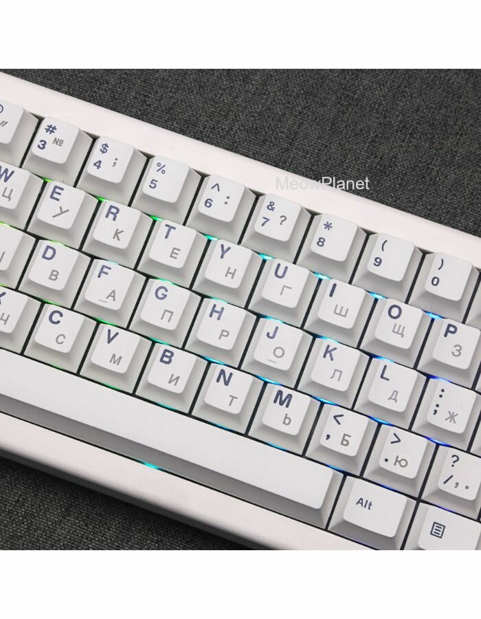 Клавиатура CIDOO QK61, белое, russian