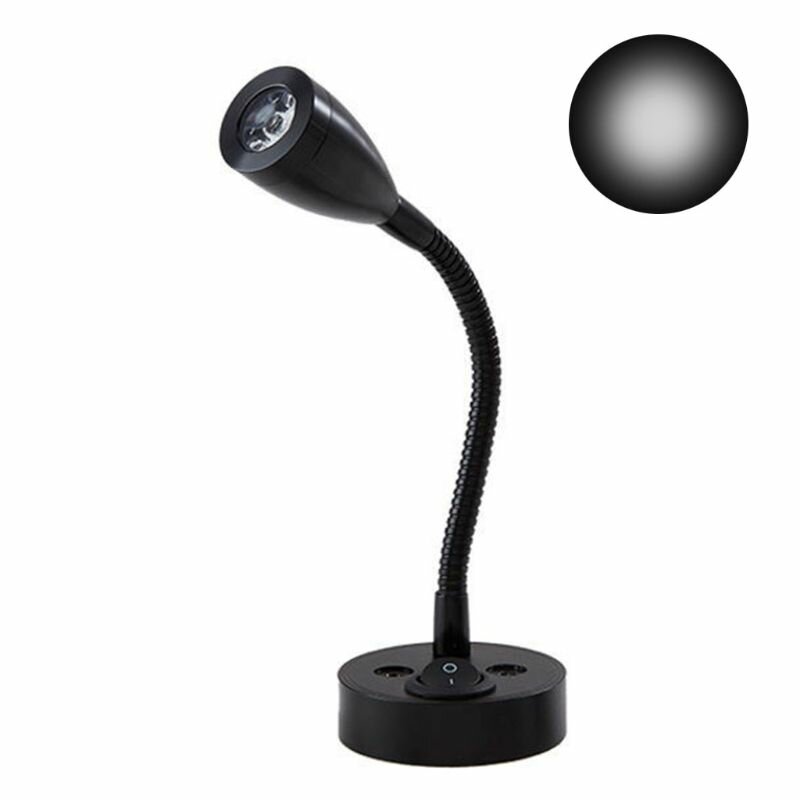 Светодиодные гибкие шланги, Лампа для чтения, Прикроватное книжное освещение, Прожектор для кемперов